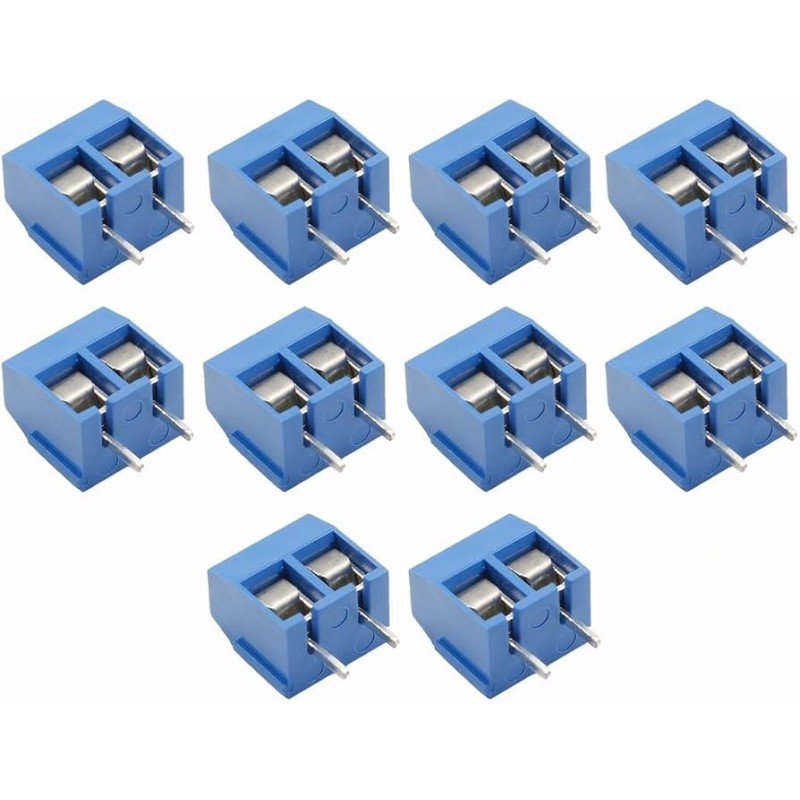 KF301-2P Blue Screw Terminal Block for PCB Prototyping