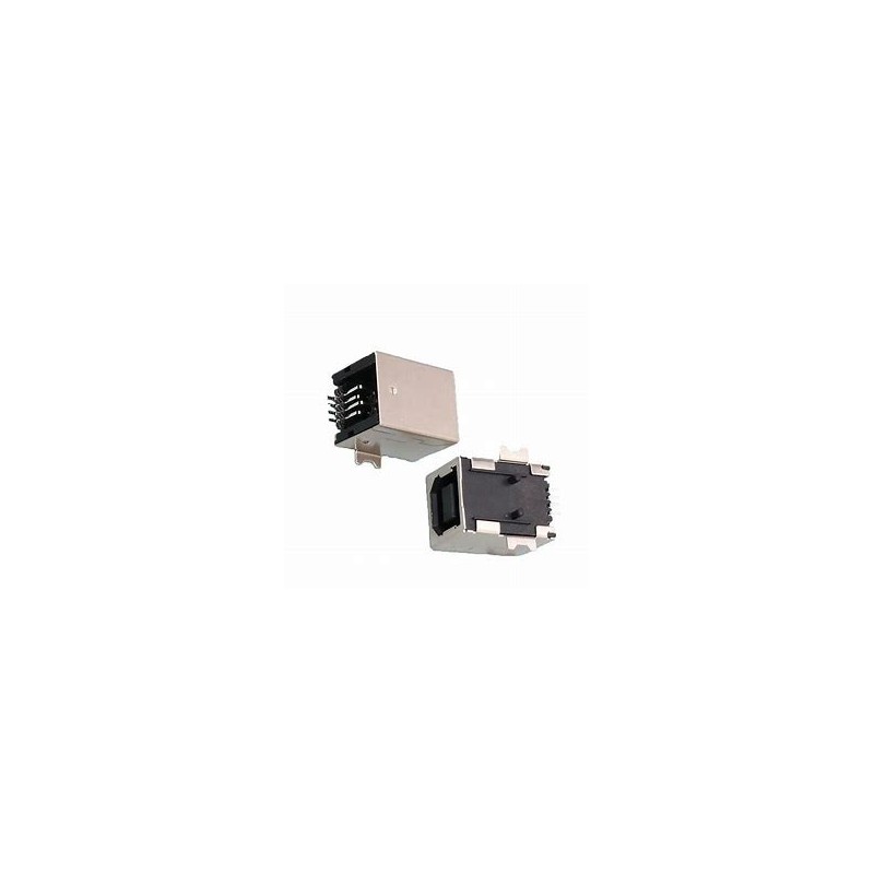 USB type B female connector