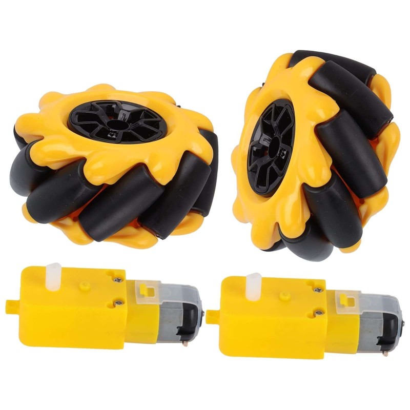 Moteur Omni Directionnel Mecanum Roue 48 mm diametre